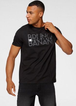 Bruno Banani T-Shirt kurzärmelig, schmal geschnitten, bedruckt, aus Baumwolle