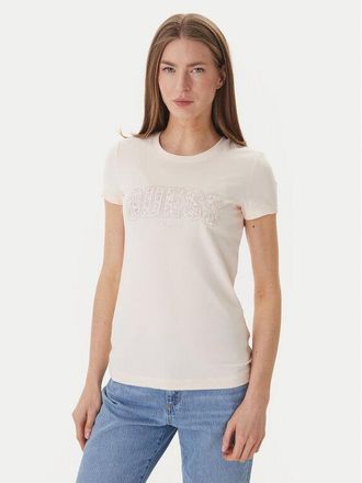 Guess T-Shirt W5GI04 J1314 Rosa Slim Fit