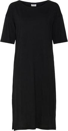 Noisy May Noisy May Nmmayden Robe Courbe 2/4, Noir/d&eacute;tails : uni, 50 Femme