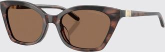 Emporio Armani Schmetterlings-Sonnenbrille aus Acetat mit Schildpattmuster
