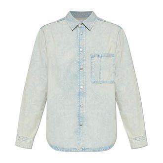 Sams&oslash;e & Sams&oslash;e Homme, Chemises, Bleu, Taille: M Casual Chemises