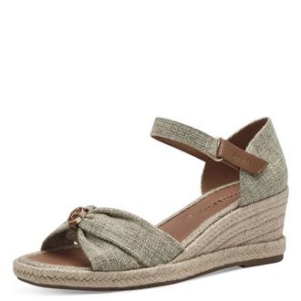 Tamaris Femme 1-28357-42 Sandale cale, Nature, 37 EU