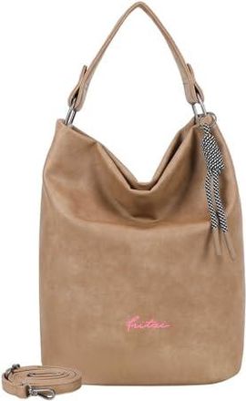 Fritzi Aus Preu&szlig;en Fritzi aus Preu&szlig;en sac &agrave; &eacute;paule Lou Hobo Taupe marron clair