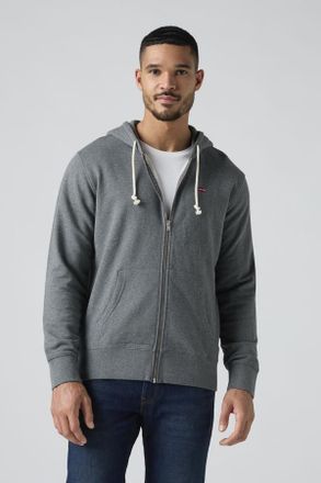 Levi's Original Housemark Hoodie mit Rei&szlig;verschluss - Herren - Grau / Grau