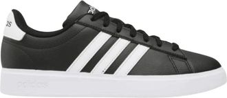 adidas Homme, Chaussures, Noir, Taille: 44 EU Baskets en cuir synth&eacute;tique