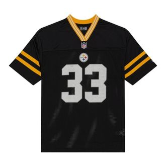 New Era Steelers NOS NFL Mesh Tee - - Tops - Herren - Schwarzk - S