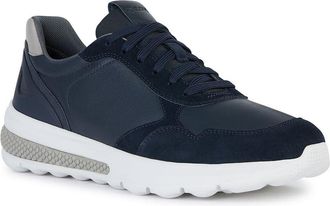 Geox Herren U SPHERICA ACTIF Sneaker, Marine Blau, 42 EU