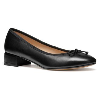 Geox Damen D FLORETIA A Ballet Flat, Black, 40 EU