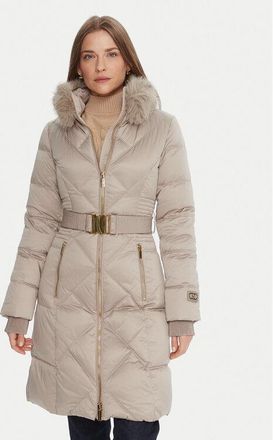 Guess Winterjacke 5BGL38 7374A &Eacute;cru Regular Fit