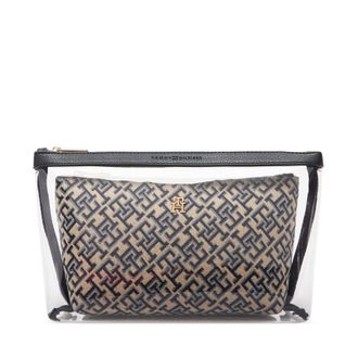 Tommy Hilfiger Kosmetiktaschen-Set Tommy Hilfiger Th Icon Washbag 2 Pack Jacq AW0AW18708 Bunt
