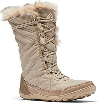 Columbia MINX MID III bottes de neige imperméables Femme, Marron (Oxford Tan x Ancient Fossil), 36 EU