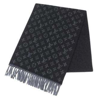 Louis Vuitton Pre-owned Monogram Stole - - Pre-owned - Herren - Schwarzk - ONE SIZE