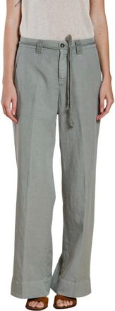 Mason's Femme, Pantalons, Vert, Taille: 38 FR New York Studio Chino Pants