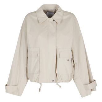 Isabelle Blanche Femme, Vestes, Beige, Taille: 36 FR Bomber Jacket