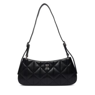 Calvin Klein Handtasche Calvin Klein Quilted Small Shoulder Bag LV04F3327G Schwarz
