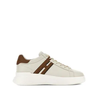 Hogan H580 Logo-detail Leather Sneakers