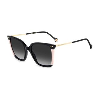 Carolina Herrera Femme, Accessoires, Noir, Taille: 53 MM Lunettes de soleil