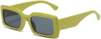 Generic Photos De Rue For Femmes, Lunettes De Soleil Tendance &Agrave; Monture Petite For Hommes, Sports De Conduite En Ext&eacute;rieur(Green)