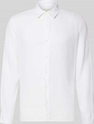 Calvin Klein Regular Fit Freizeithemd aus Leinen-Lyocell-Mix
