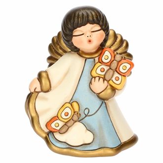 Thun Engel Limited Edition 2024 aus handdekorierter Keramik, kleine Version, 9,1 x 7,8 x 11,5 cm h