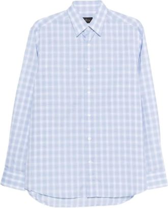 Brioni Homme, Chemises, Bleu, Taille: XL Chemises