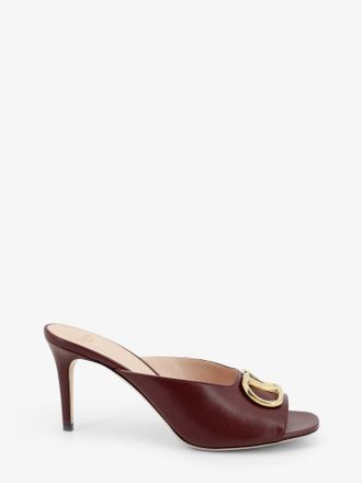 Valentino Garavani VLogo Signature Leather Sandals - VALENTINO GARAVANI - gender_Woman