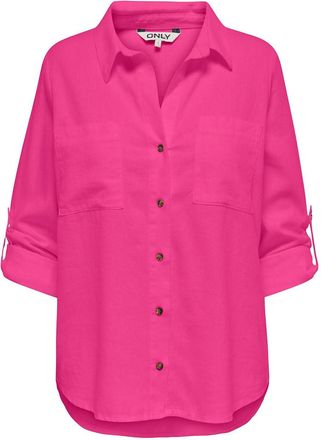 Only ASMIN-Caro L/S Linen Shirt PNT NOOS