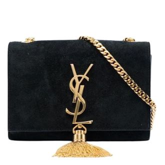 Saint Laurent Sac bandouli&egrave;re Kate Pre-owned - Femme - Pre-owned - Noir - Taille: ONE Size
