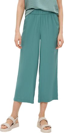 s.Oliver Culotte-Hose aus Viskose mit Wide Leg