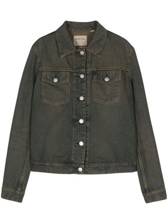 Helmut Lang veste en jean à effet délavé (2000) - Bleu