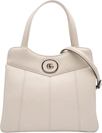 Gucci Pre-owned Petite GG Tote - Femme - Pre-owned - Beige - Taille: ONE Size