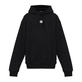 Balmain Homme, Sweatshirts et sweats &agrave; capuche, Bleu, Taille: S Le Sweat &agrave; capuche