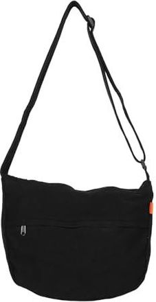 Hemoton Sac Bandouli&egrave;re Toile Japonaise Grand Format pour Femme Style D&eacute;contract&eacute; Multifonction Capacit&eacute; pour Travail et Shopping Lavable Confort Ajustable