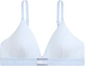 Tommy Hilfiger Soutien-gorge ray&eacute; triangle en coton m&eacute;lang&eacute;