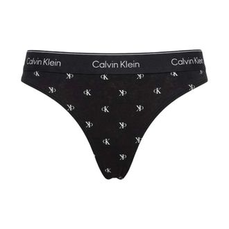 Calvin Klein Femme, Sous-v&ecirc;tements, Noir, Taille: 38 FR Culottes Br&eacute;siliennes