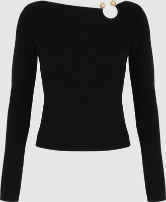 Cult Gaia Cardigan Iris Black