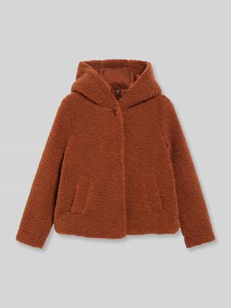 s.Oliver Red Label Teddyjacke mit Kapuze