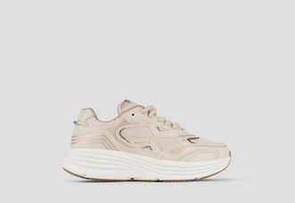 Alexander Smith Storm Woman in beige leather and mesh