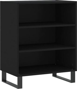 vidaXL Sideboard Schwarz 57x35x70 cm Holzwerkstoff Vidaxl