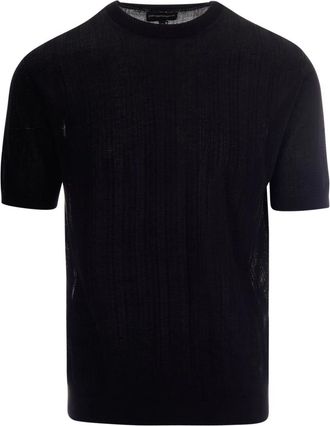 Emporio Armani Homme, Tops, Noir, Taille: M T-Chemises