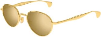 Bottega Veneta Stylische Sonnenbrille f&uuml;r deinen Look - - Accessories - unisex - Gelb - 50 MM