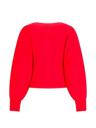 Jacquemus Wool Cardigan - Red