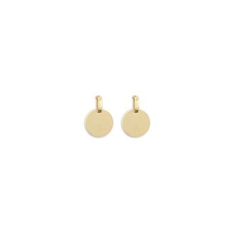 Versace Womens Gold Brass Earrings