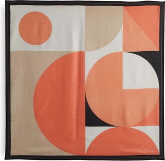 OPUS Damen Tuch | Weiches Tuch ARHONE mit Print pale orange, 0