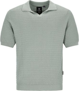 Hajo Poloshirt Strick-Polo mit Skipperkragen in Blousonoptik