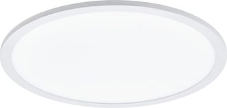 Eglo Access LED Deckenleuchte Sarsina-A, 1 flammige Wandlampe, LED Deckenlampe aus Aluminium und Kunststoff in Weiß, mit Fernbedienung, Farbtemperaturwechs