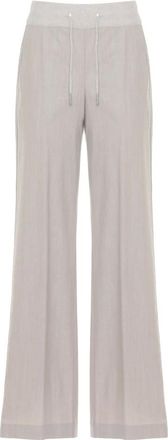 PANICALE Panicale, Femme, Pantalons, Beige, Taille: 40 FR Wide Pantalons