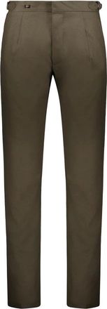 Moorer Homme, Pantalons, Vert, Taille: S Pantalons