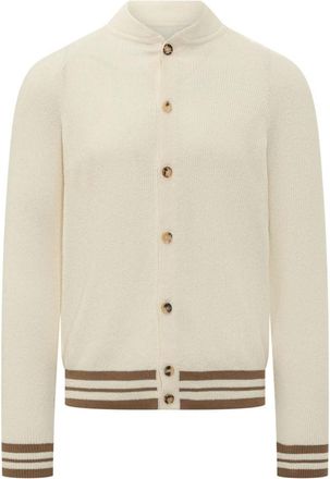 FILIPPO DE LAURENTIIS Homme, Pulls, Beige, Taille: 2XL Bomber Bott Raglan