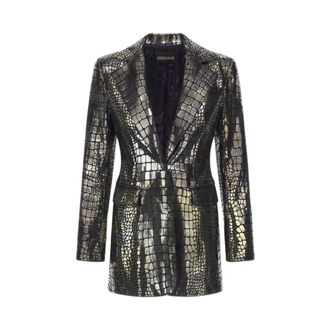 Roberto Cavalli Damen, Jacken, Grau, SGr&ouml;&szlig;e